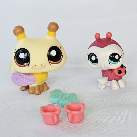 Littlest Pet Shop | Toys | Lps Bee 987 And Ladybug 1988 | Poshmark